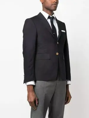 Thom Browne Signature-stripe Single-breasted Blazer