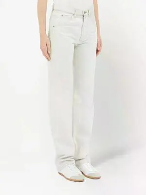 MAISON MARGIELA Ice Cotton Denim Straight Leg Jeans