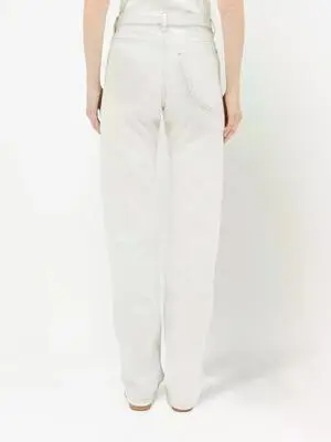 MAISON MARGIELA Ice Cotton Denim Straight Leg Jeans