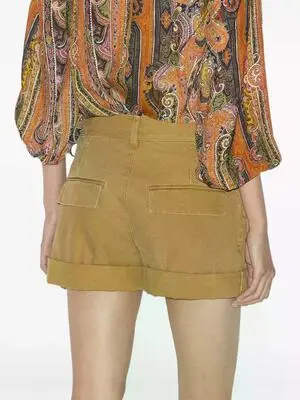 Isabel Marant Étoile Fairy High-waisted Cotton Shorts