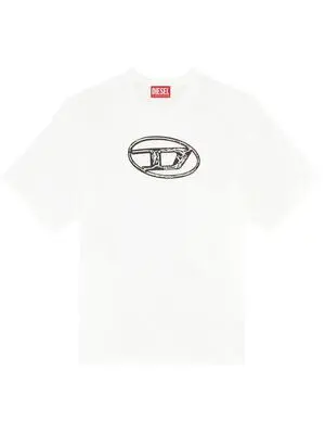 DIESEL® T-boxt-q22 Cotton T-shirt - White