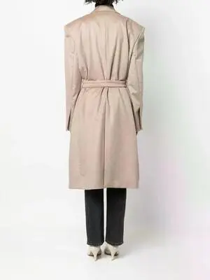 ALMAZ Double-breasted Belted Coat