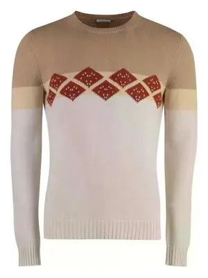Malo Sweater With Diamond Pattern