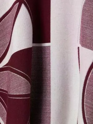 La DoubleJ Logo-print Cape