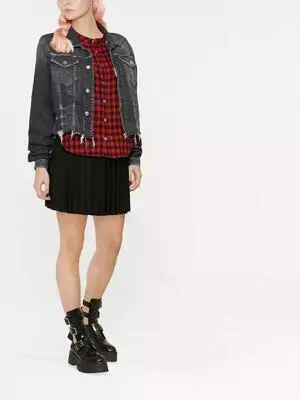 Dsquared2 Shirt-insert Denim Jacket