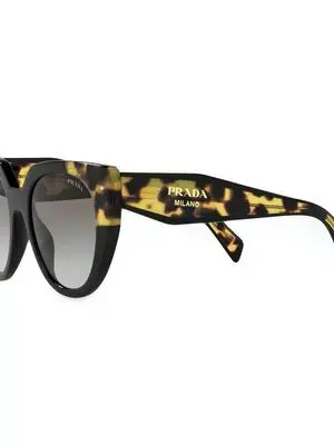 Prada Cat-eye Tortoiseshell-effect Sunglasses