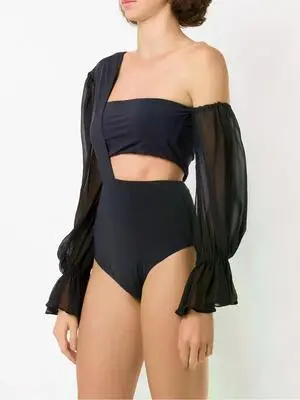 AMIR SLAMA One-shoulder Bodysuit