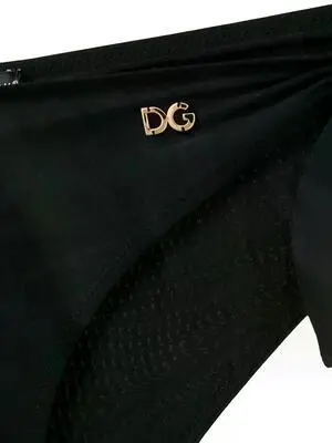 Dolce & Gabbana Side-tie Bikini Bottom - Black
