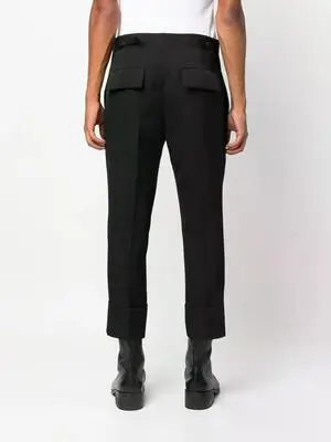 SAPIO Cropped Wool Trousers