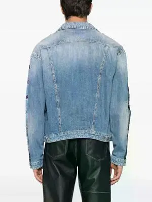 Dsquared2 Logo-paneled Denim Jacket