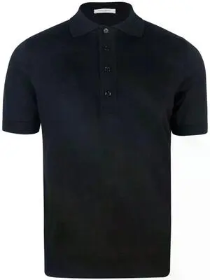 PAOLO PECORA Fine-knit Polo Shirt