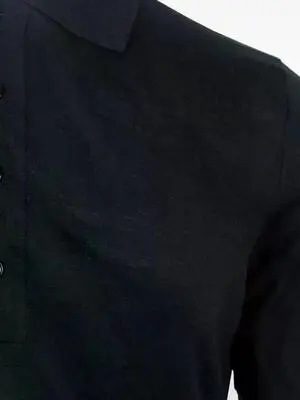 PAOLO PECORA Fine-knit Polo Shirt