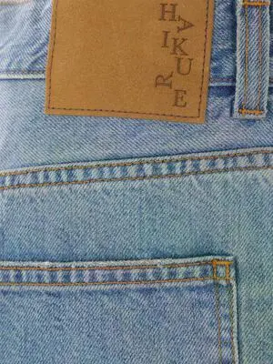HAIKURE Logo-patch Straight-leg Jeans