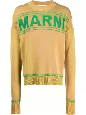 Marni Logo-print Knit Jumper