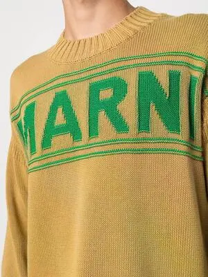 Marni Logo-print Knit Jumper