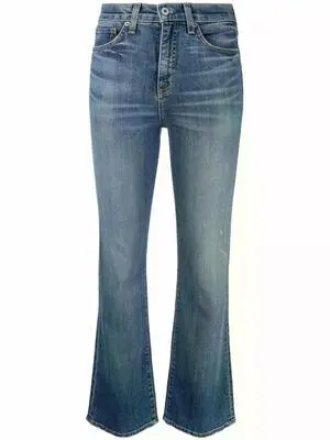 NILI LOTAN High-rise Bootcut Jeans