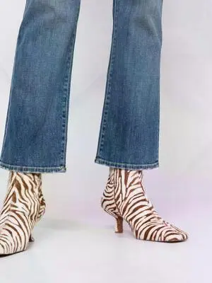 NILI LOTAN High-rise Bootcut Jeans