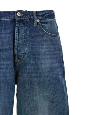 Valentino Garavani Logo-patch Loose-fit Jeans