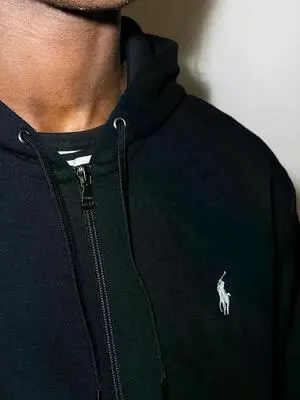 Polo Ralph Lauren Polo Pony Zip-up Hoodie - Blue