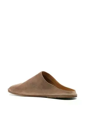 Marsèll Strasacco Suede Mules - Brown