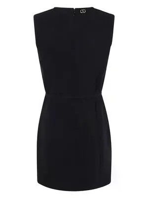 TWINSET Logo-plaque Sleeveless Mini Dress