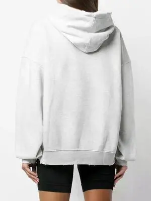 ANINE BING Harvey Logo-print Sweatshirt - Grey