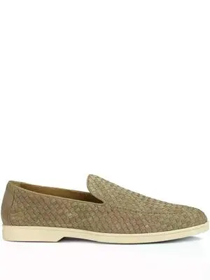 DOUCAL'S Suede Loafers - Neutrals