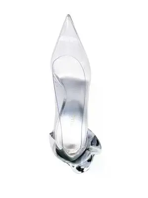 LE SILLA Petalo Pointed Pumps - Grey