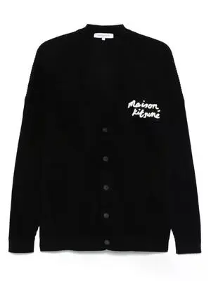 Maison Kitsune Embroidered Cardigans For Men
