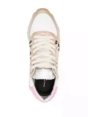 Philippe Model Tropez Haute Leopard-print Sneakers