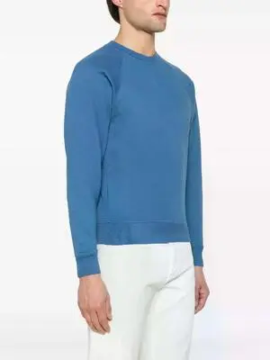 TOM FORD Cotton Sweatshirt - Blue
