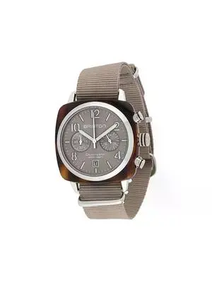 BRISTON Clubmaster Classic Chrono 40mm Timepiece - Neutrals