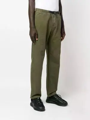 Gramicci Belted-waist Straight-leg Trousers - Green