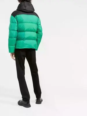 Dsquared2 Zip-pockets Hooded Padded Jacket - Green
