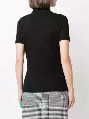 Lacoste Short-sleeve Slim-fit Polo Shirt - Black