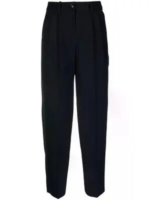 Tommy Hilfiger Pleated Tapered Wide-leg Trousers