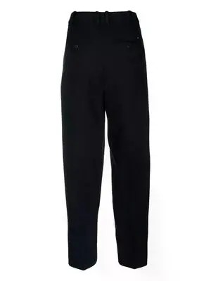 Tommy Hilfiger Pleated Tapered Wide-leg Trousers