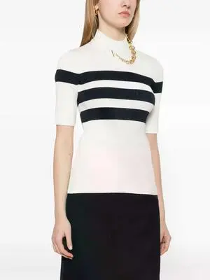 JEAN PAUL GAULTIER Fine-ribbed T-shirt - White
