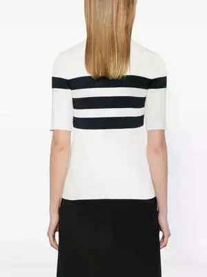 JEAN PAUL GAULTIER Fine-ribbed T-shirt - White