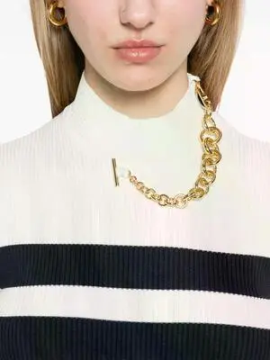 JEAN PAUL GAULTIER Fine-ribbed T-shirt - White