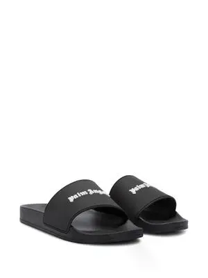 Palm Angels Logo-embossed Pool Slides