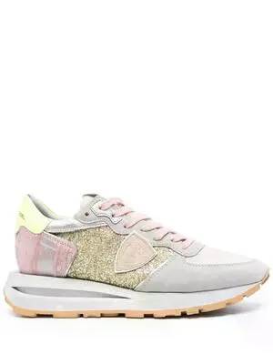 Philippe Model Tropez Haute Lace-up Sneakers - Grey