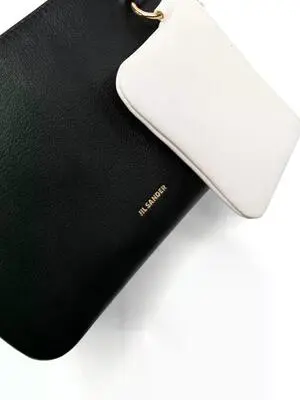 JIL SANDER Nappa Leather Bag With Logo And Coin Purse