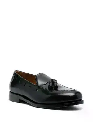 SEBAGO Tassel Leather Loafers - Black