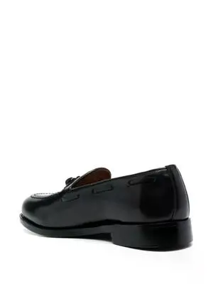 SEBAGO Tassel Leather Loafers - Black
