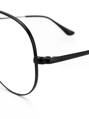 Ray-ban Oversized Round Frame Glasses