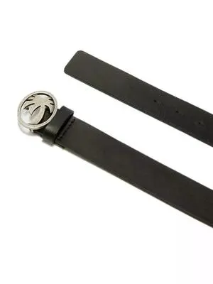 Palm Angels Oval-pam Leather Belt