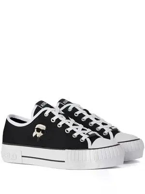 Karl Lagerfeld Ikon Kampus Max Sneakers - Black