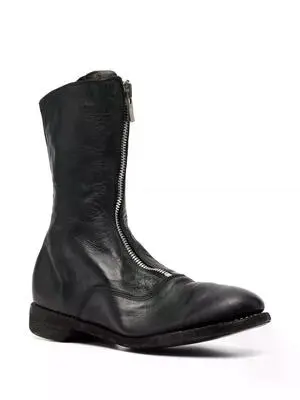 Guidi Round-toe Leather Boots