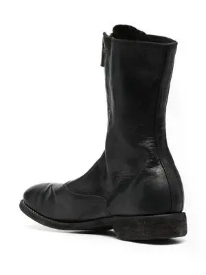 Guidi Round-toe Leather Boots